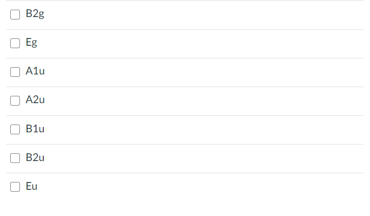 Solved Characters in character tables: Which irreducible | Chegg.com