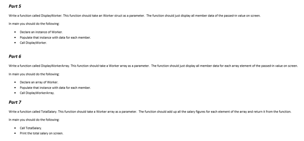 Solved Need To Write A C Program That Goes Through The 8508