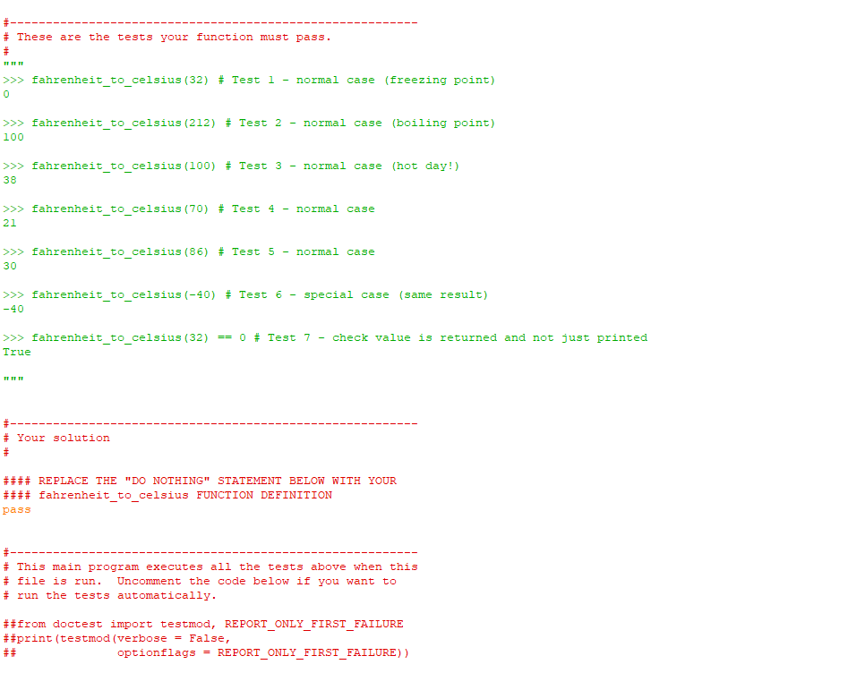Solved # These are the tests your function must pass. | Chegg.com