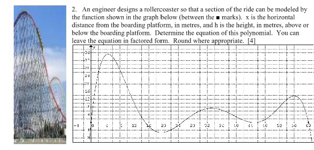 2. An engineer designs a rollercoaster so that a | Chegg.com