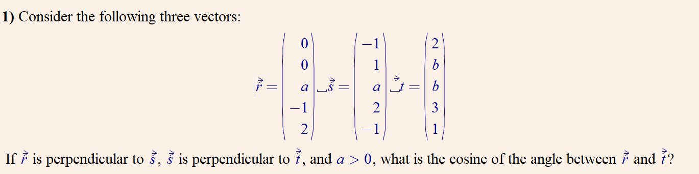 Solved Consider the following three | Chegg.com