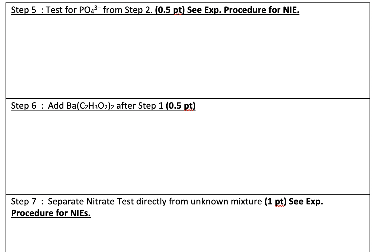 Solved IV. Net lonic Equations for Each step (there maybe | Chegg.com
