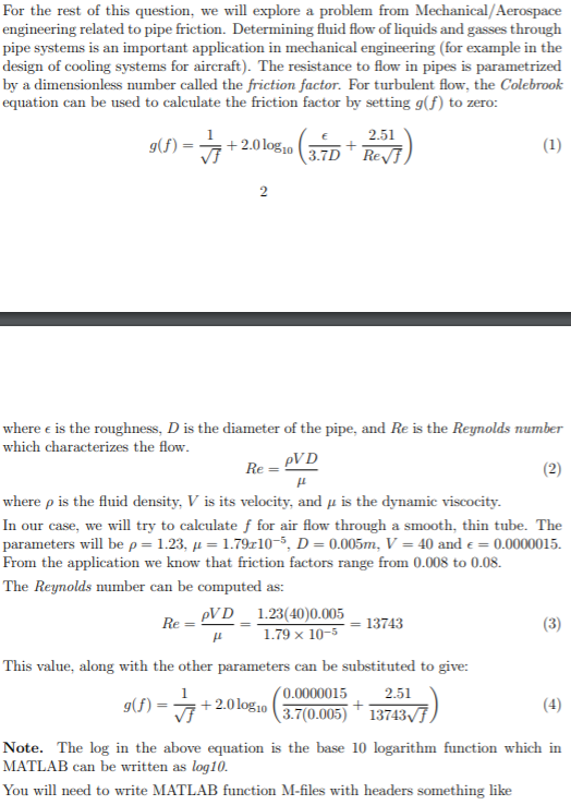 Solved (a) (2 points) Write a MATLAB function M-file for | Chegg.com