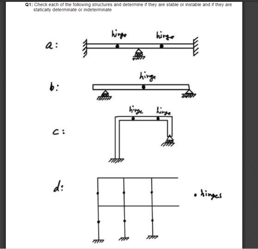 Solved Q1: Check each of the following structures and | Chegg.com