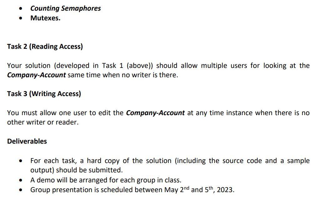 Solved Main Objective This assignment is mainly about | Chegg.com