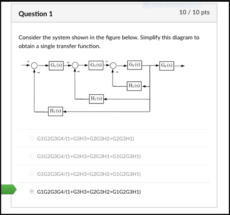 Solved Rectangular Snip Question 1 10 / 10 pts Consider the | Chegg.com