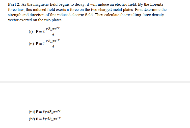 Solved Problem M1-2: Consider two infinite parallel metal | Chegg.com