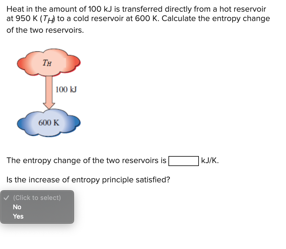 Solved Heat in the amount of 100 kJ is transferred directly | Chegg.com
