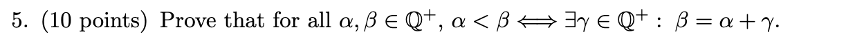 Solved 5. (10 points) Prove that for all | Chegg.com