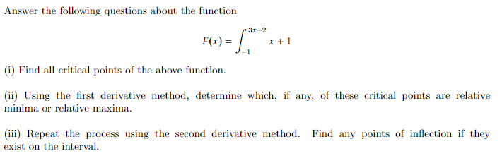 Solved Answer the following questions about the function | Chegg.com