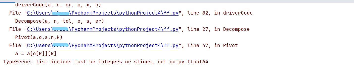 Solved Can someone tell me why I am getting this error, list | Chegg.com