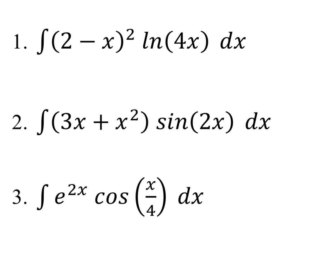 Solved Evaluate the following trigonometric integrals using | Chegg.com