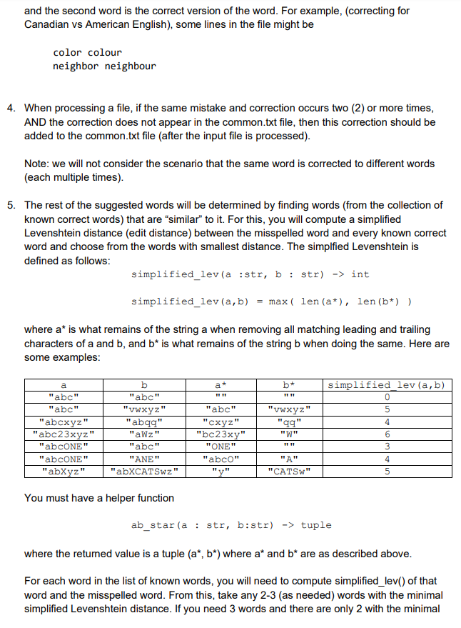 Solved Part 1: Text Processing [10 marks] You will create a | Chegg.com