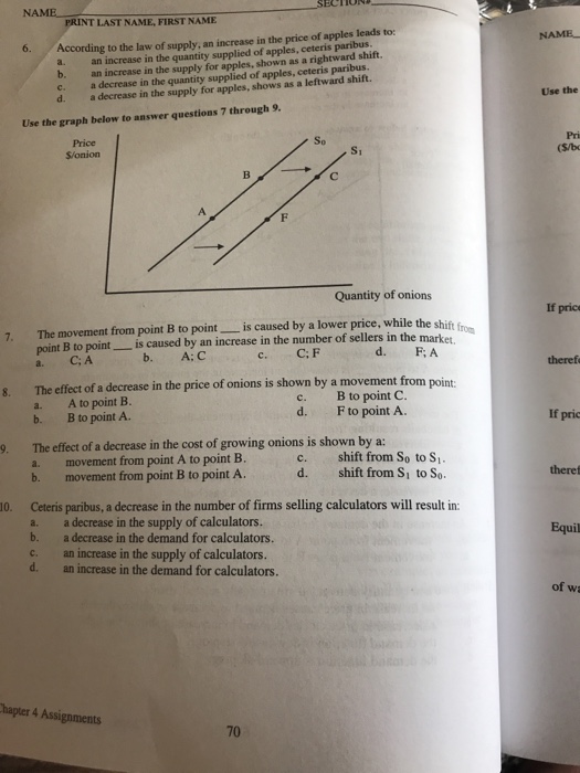 Solved PRINT LAST NAME, FIRST NAME DEMAND AND SUPPLY 1. | Chegg.com