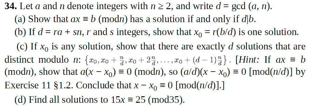 Solved Please prove these questions (a),(b),(c) and (d) | Chegg.com