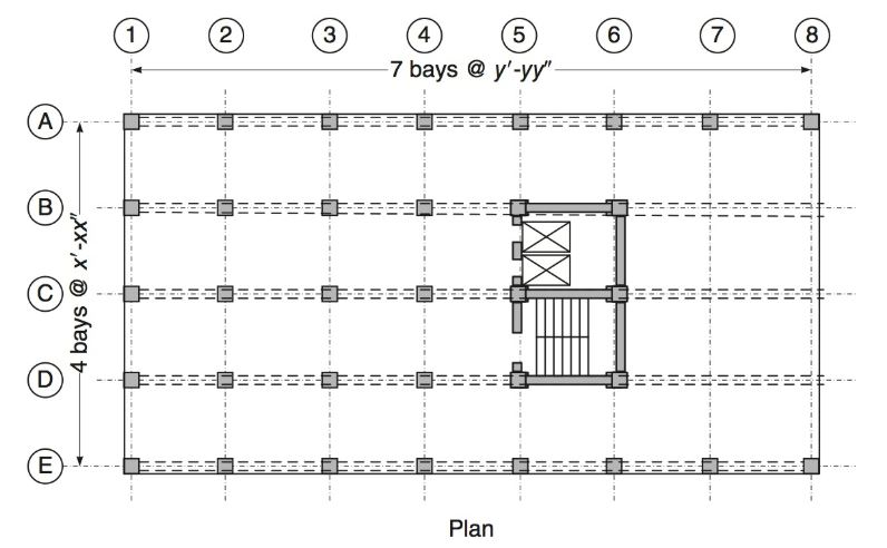 Solved Load transferred to column C3 on the | Chegg.com