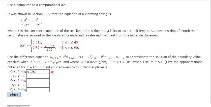 Solved Use a computer as a computational aid. It was shown | Chegg.com
