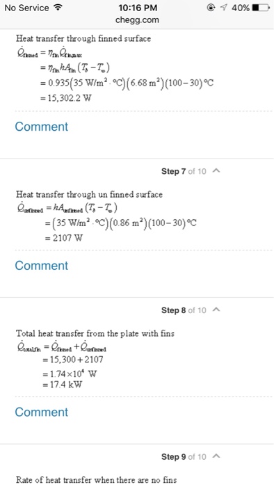 Solved 3-130 A hot surface at 100°C is to be cooled by | Chegg.com