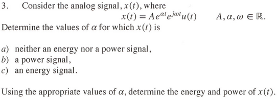 Solved 3. Consider the analog signal, x(t), where | Chegg.com