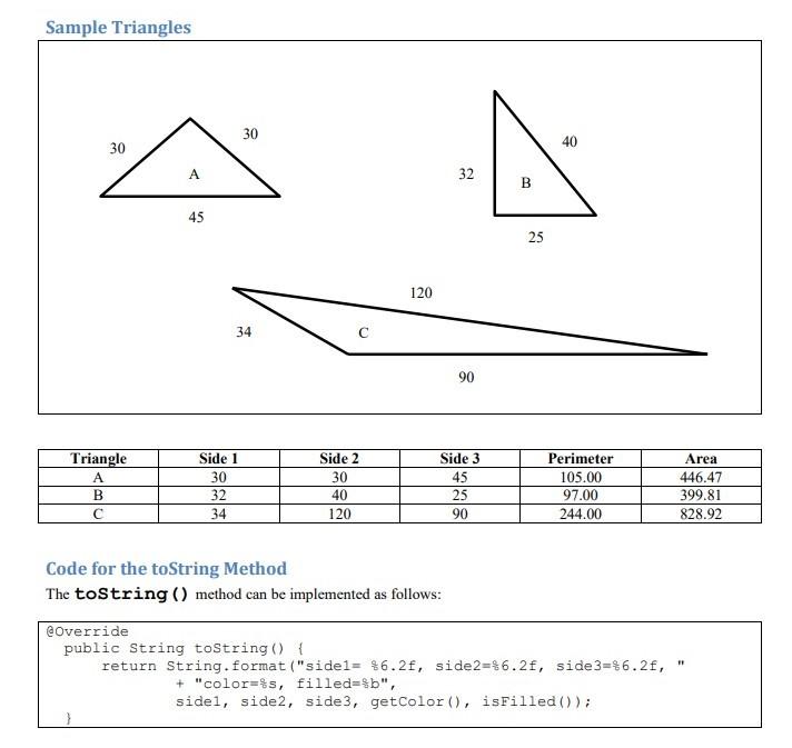 Solved Abstract Classes This lab is an exercise in extending | Chegg.com
