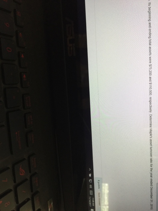 Solved D) $100,000 uestion 24 24) Maple Company had net | Chegg.com Solved D) $100,000 uestion 24 24) Maple Company had net | Chegg.com
