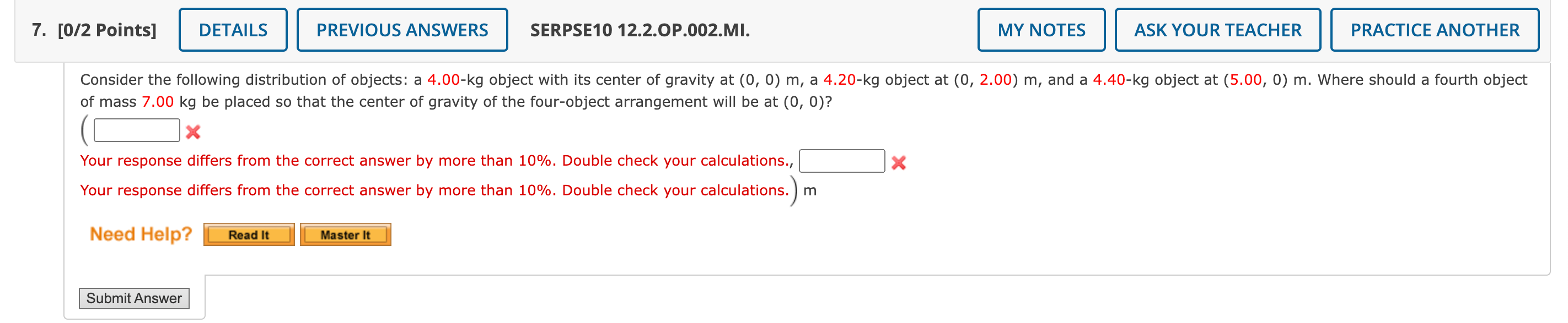 Solved Consider the following distribution of objects: a | Chegg.com