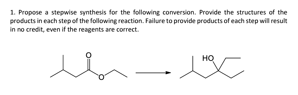 Solved Propose a stepwise synthesis for the following | Chegg.com