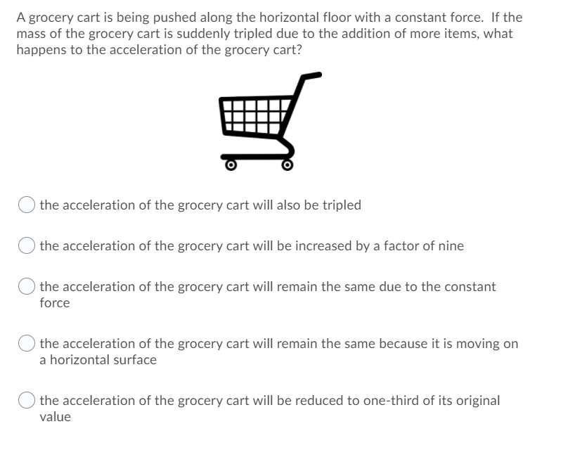Solved As The Force Applied To An Object Increases The