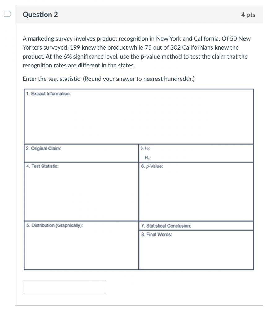 Solved A marketing survey involves product recognition in | Chegg.com