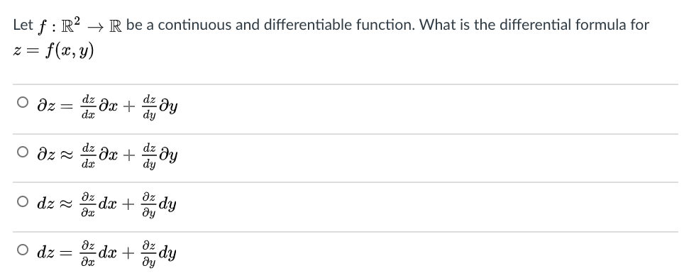 Solved Let f: R2 + R be a continuous and differentiable | Chegg.com