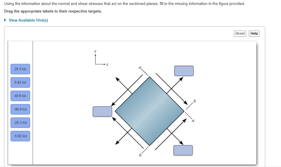 Solved To use fundamental geometric and statics methods to | Chegg.com