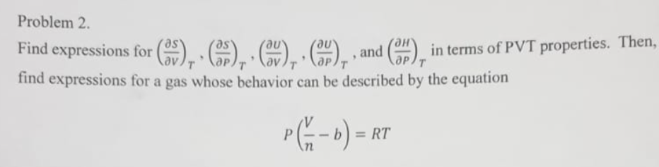 Solved Problem 2. Find expressions for | Chegg.com