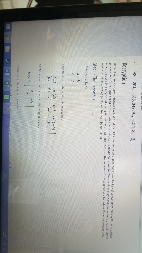 Solved Encryption Step 1 -Assign a Number to Each Letter | Chegg.com