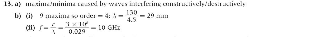 Solved What does it mean nine points of maximum intensity? | Chegg.com