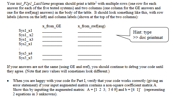 Write A Separate Program Script M File Called 