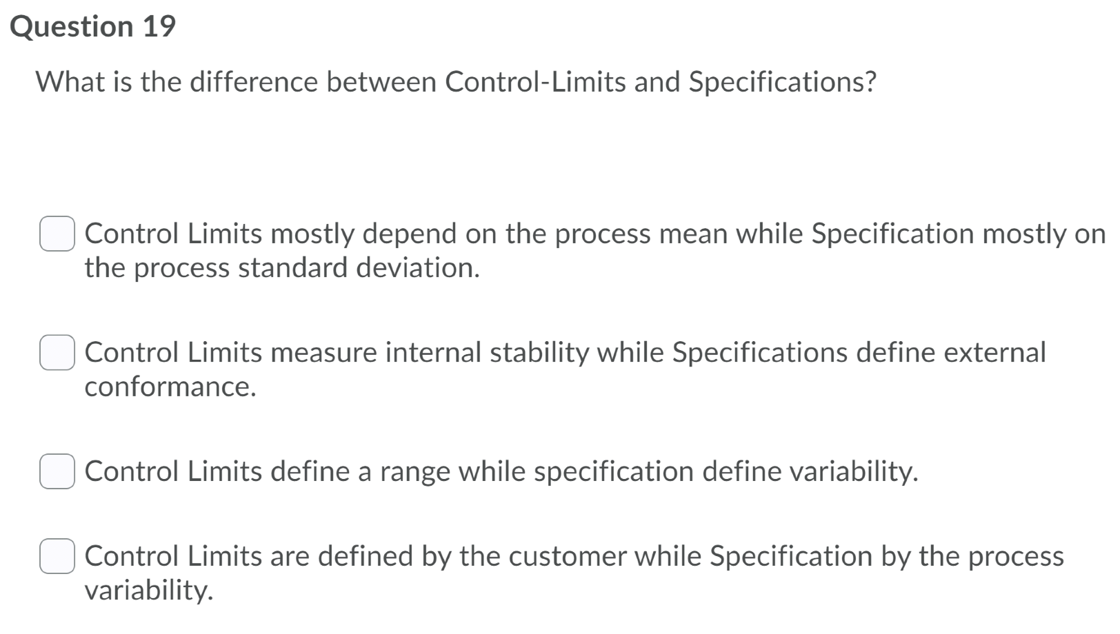 Solved Question 19 What is the difference between | Chegg.com