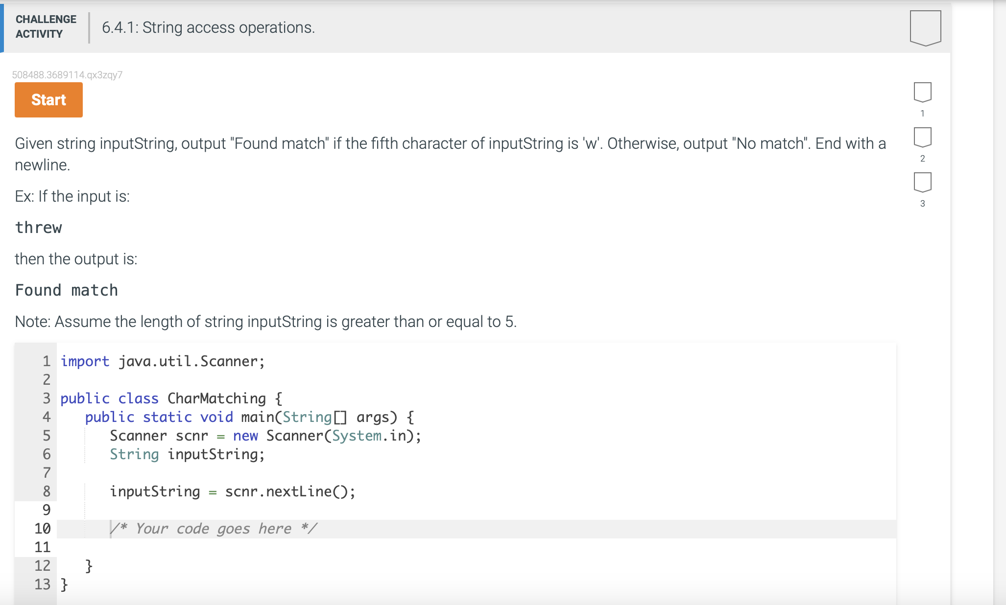 Solved import java.util.Scanner; public class DetectWord \{ | Chegg.com