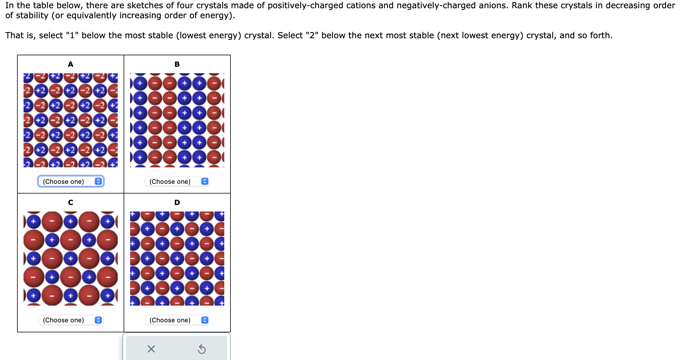 Solved In the table below, there are sketches of four | Chegg.com