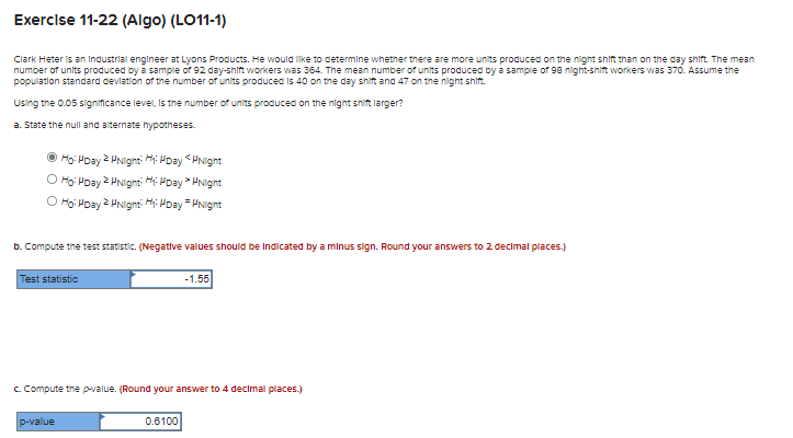 Solved Exercise 11-22 (Algo) (LO11-1) Clark Heter is an | Chegg.com