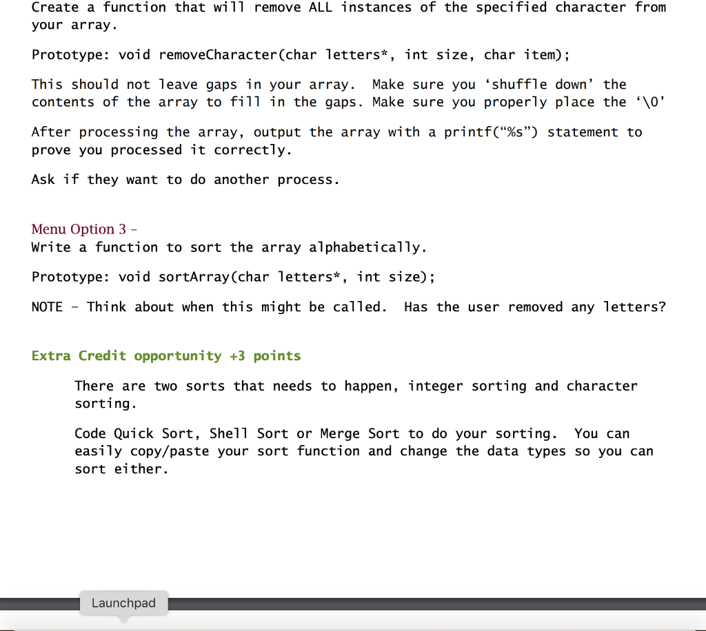 Solved Programming Assignment Instructions: In this | Chegg.com