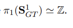 Solved Induced homomorphism algebraic topology: Let S1GT = | Chegg.com