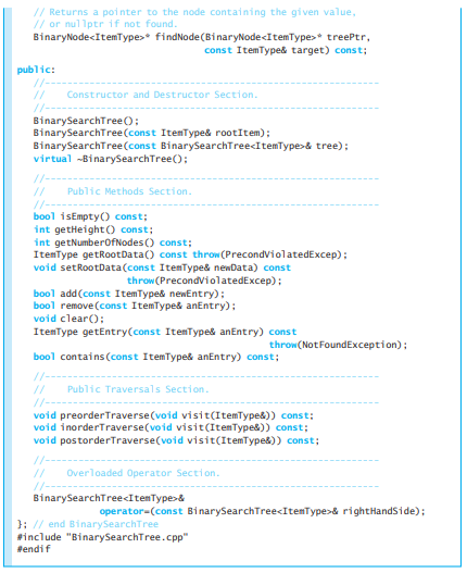 Solved LISTING 16-4 A header file for the link-based | Chegg.com