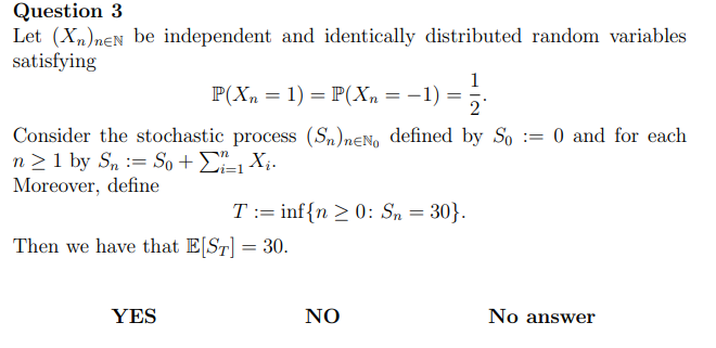 Solved Let (Xn)n∈N be independent and identically | Chegg.com