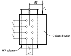 Solved For the bracket connection shown in the figure, | Chegg.com