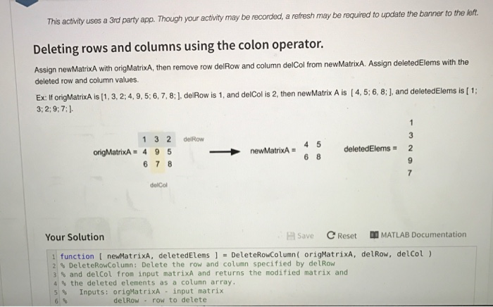 Solved This activity uses a 3rd party app Though your may be | Chegg.com