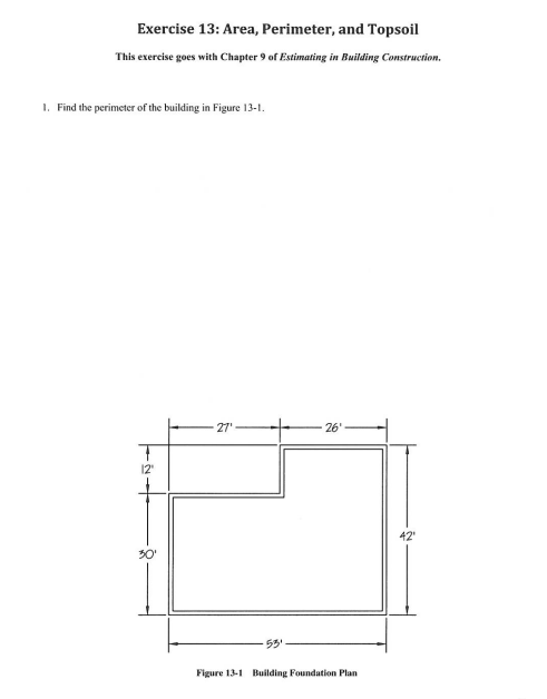 Solved Student Workbook to Accompany Estimating in Building | Chegg.com