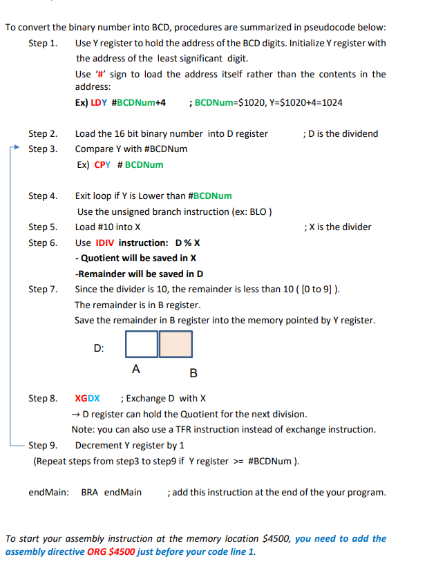 Solved o Write an assembly program that meets the following | Chegg.com