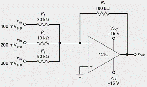 Solved Obtain output voltage for following circuit dig. and | Chegg.com