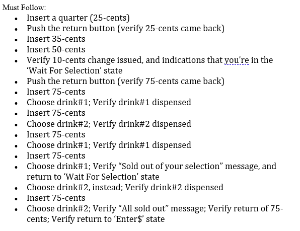 Solved (Mandatory) Write a program in C++ that uses a finite | Chegg.com