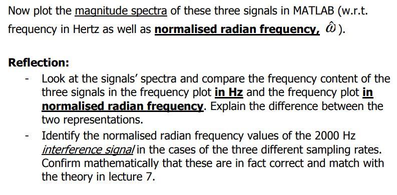 Solved Task 4 - Importing and plotting audio signals | Chegg.com